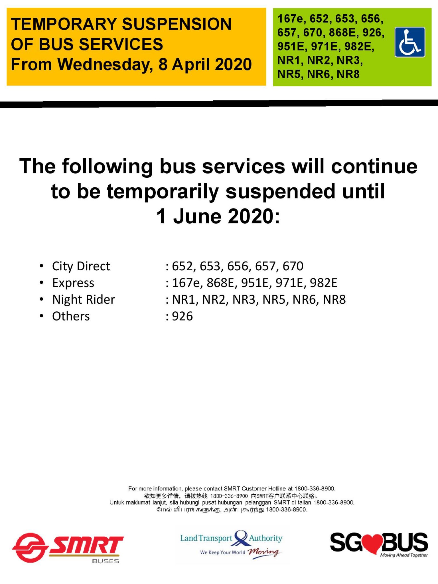 Tower Transit City Direct Bus Service 670 | Land Transport Guru