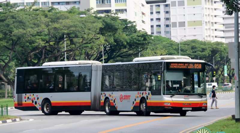 SMRT Bus Service 858 | Land Transport Guru