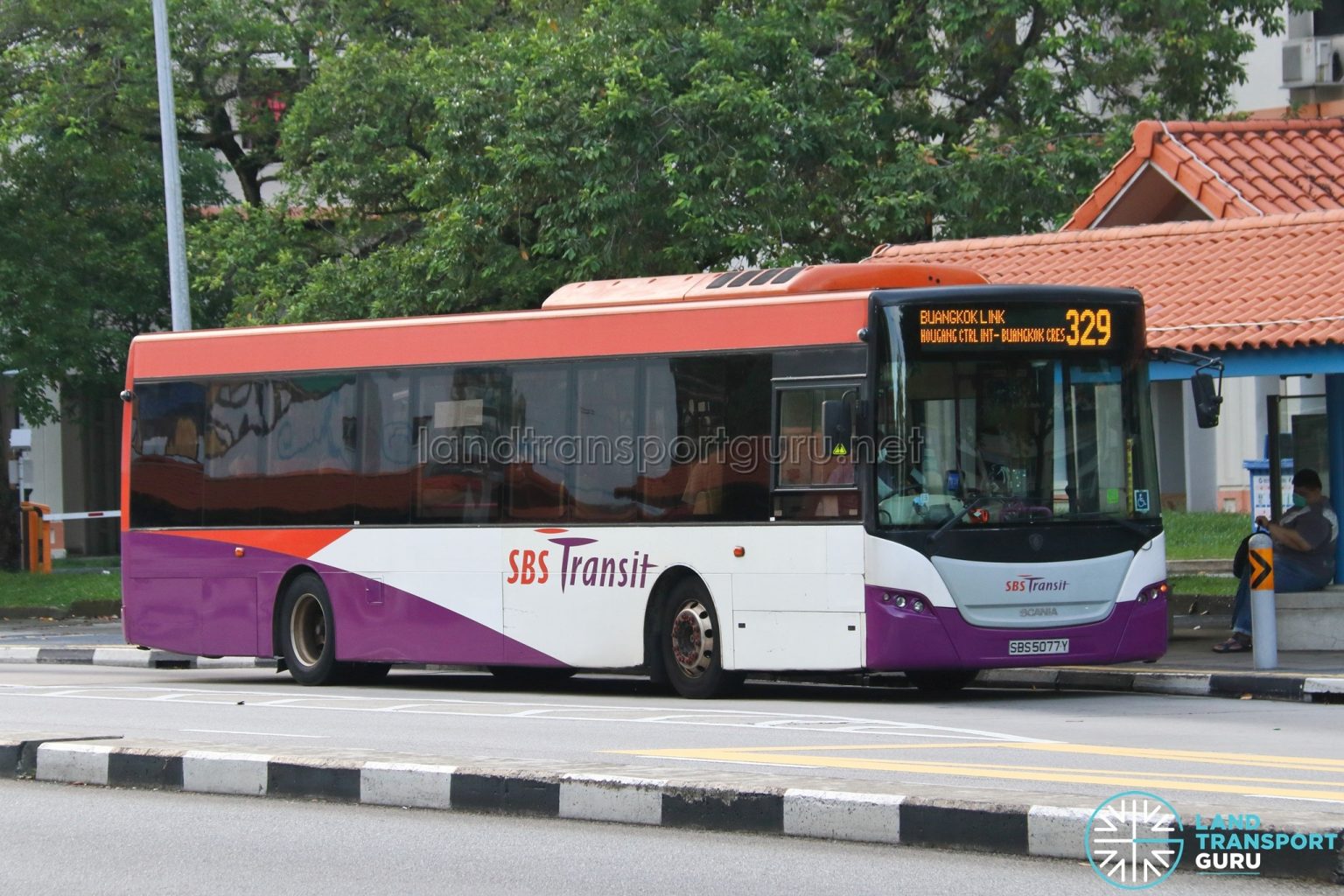 Bus 329: SBS Transit Scania K230UB (SBS5077Y) | Land Transport Guru