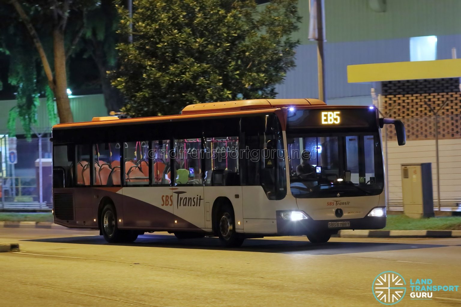 Employee Bus EB5 – SBS Transit Mercedes-Benz Citaro (SBS6788Y) | Land ...