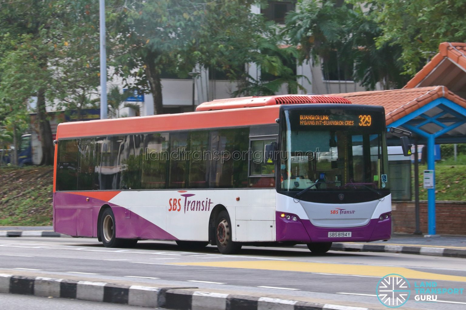 Bus 329: SBS Transit Scania K230UB (SBS8194Y) | Land Transport Guru