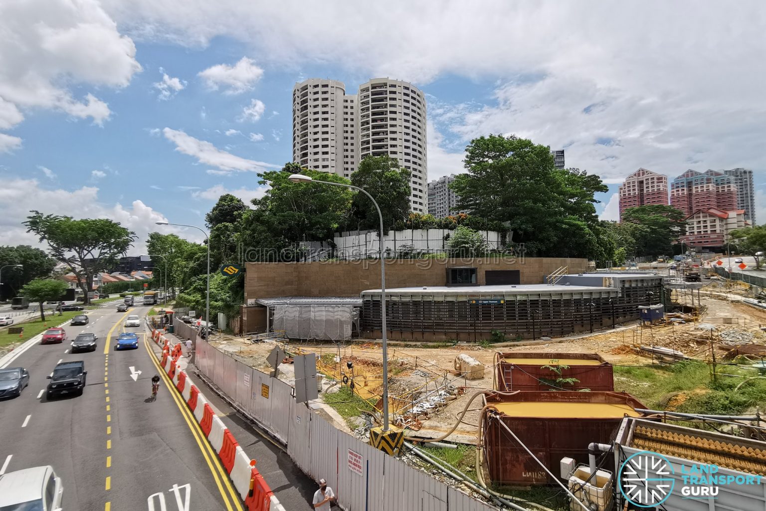 Upper Thomson MRT Station – Exit 2 | Land Transport Guru