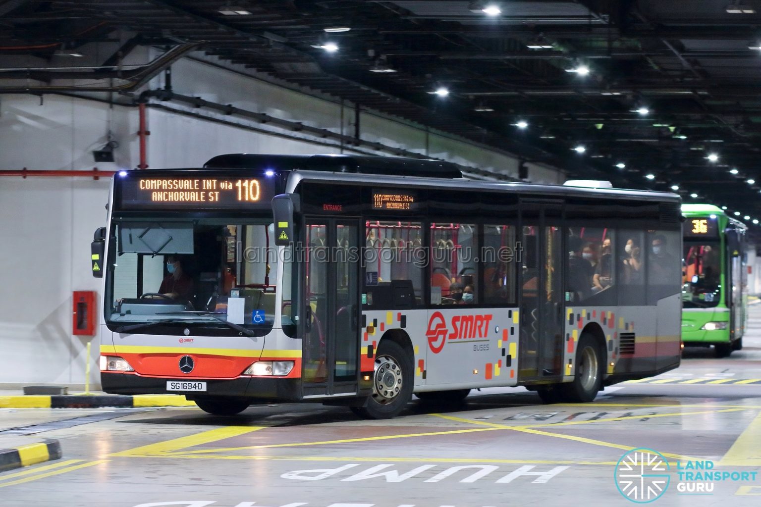 Bus 110: SMRT Mercedes-Benz Citaro (SG1694D) | Land Transport Guru