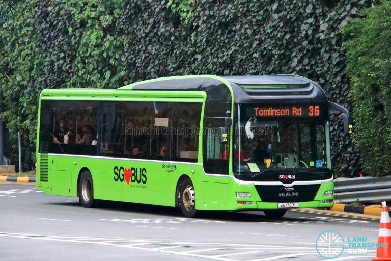 Bus 36 – Go-Ahead Singapore MAN A22 (SG1720L) | Land Transport Guru