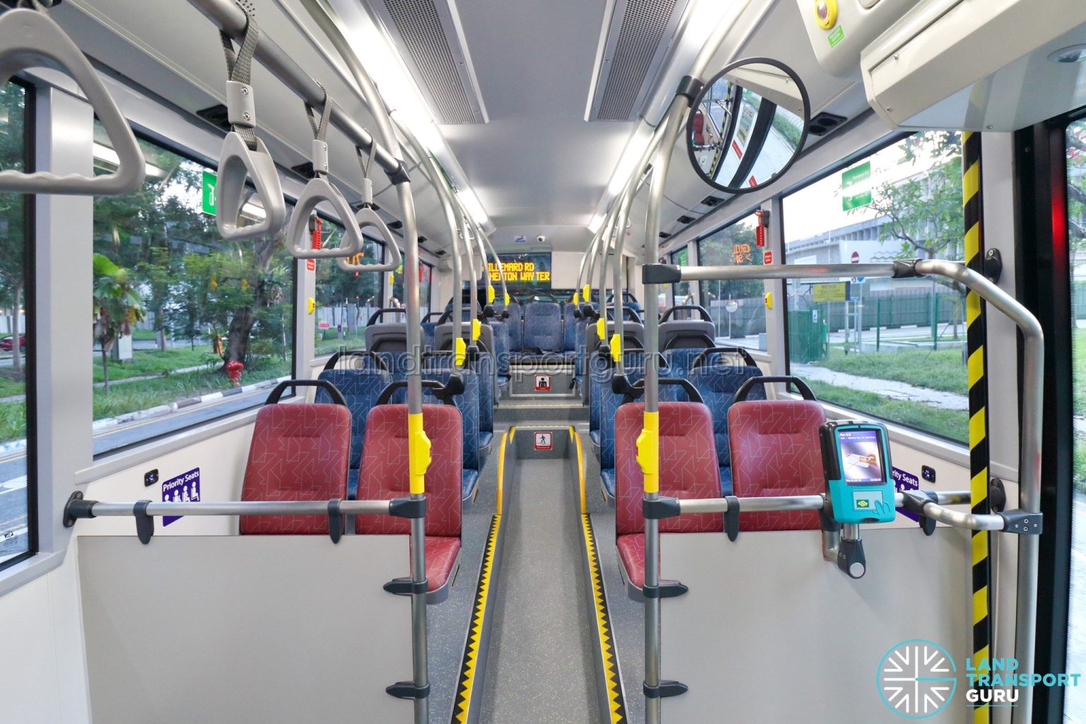 BYD K9 (Gemilang) – Interior (Middle to Rear) | Land Transport Guru