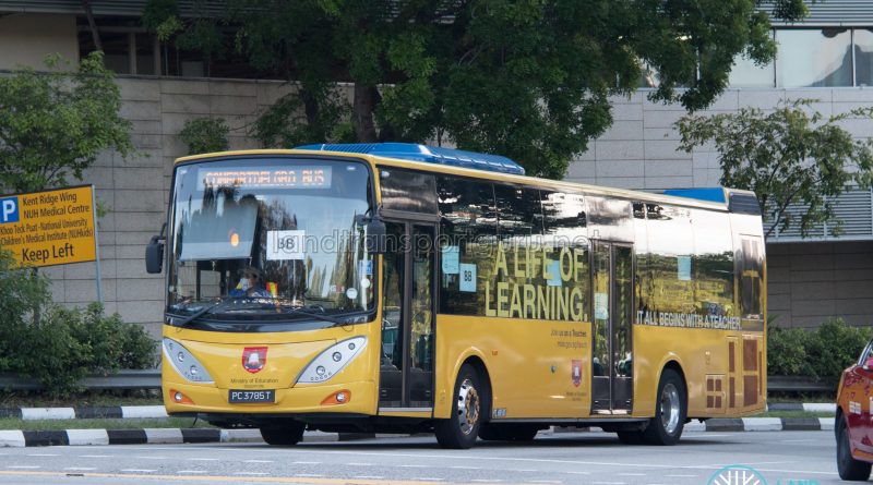 NUS Internal Shuttle Bus BB | Land Transport Guru