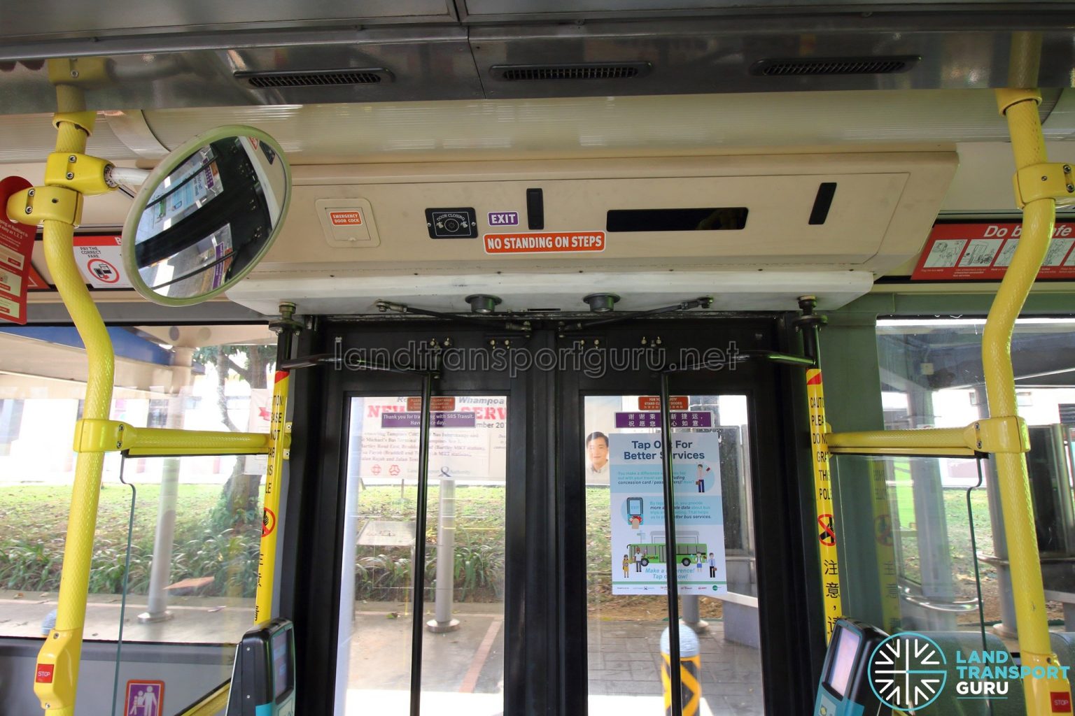 Volvo B10TL – Exit door | Land Transport Guru