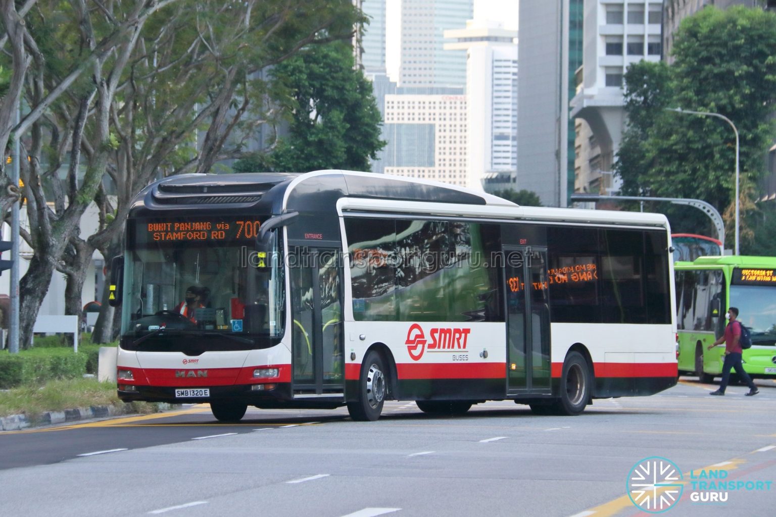 Bus 700 – SMRT Buses MAN A22 (SMB1320E) | Land Transport Guru