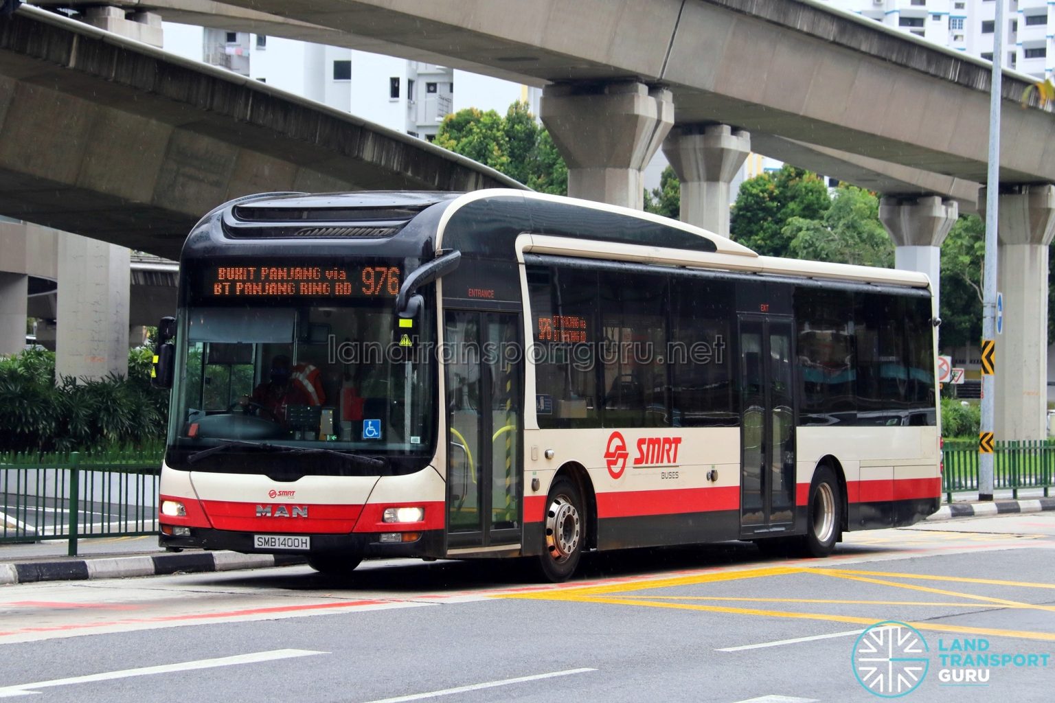 Bus 976: SMRT MAN Lion’s City A22 (SMB1400H) | Land Transport Guru