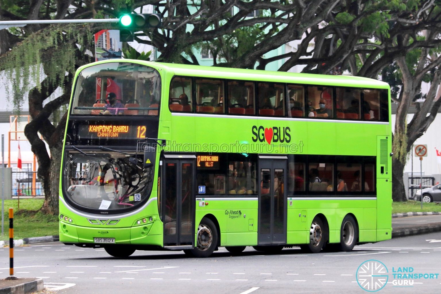 Bus 12: Go-Ahead Volvo B9TL Wright (SBS3512X) | Land Transport Guru
