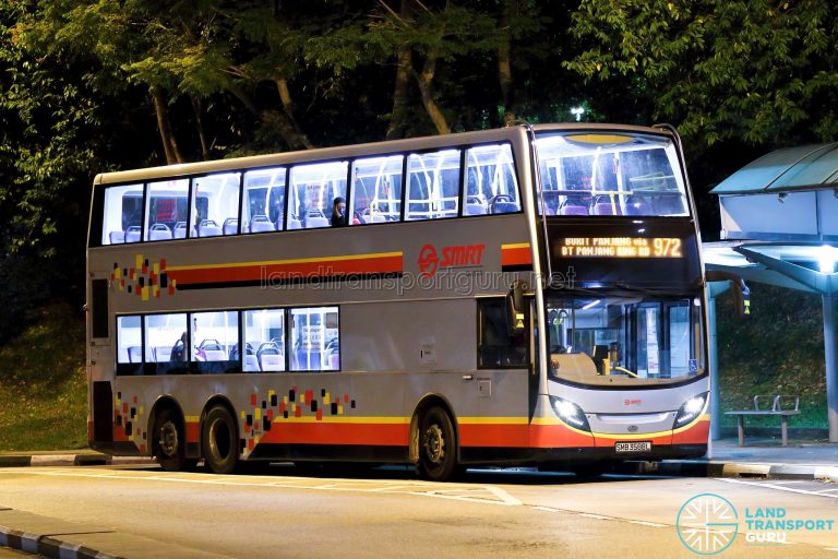 SMRT Bus Service 972 | Land Transport Guru