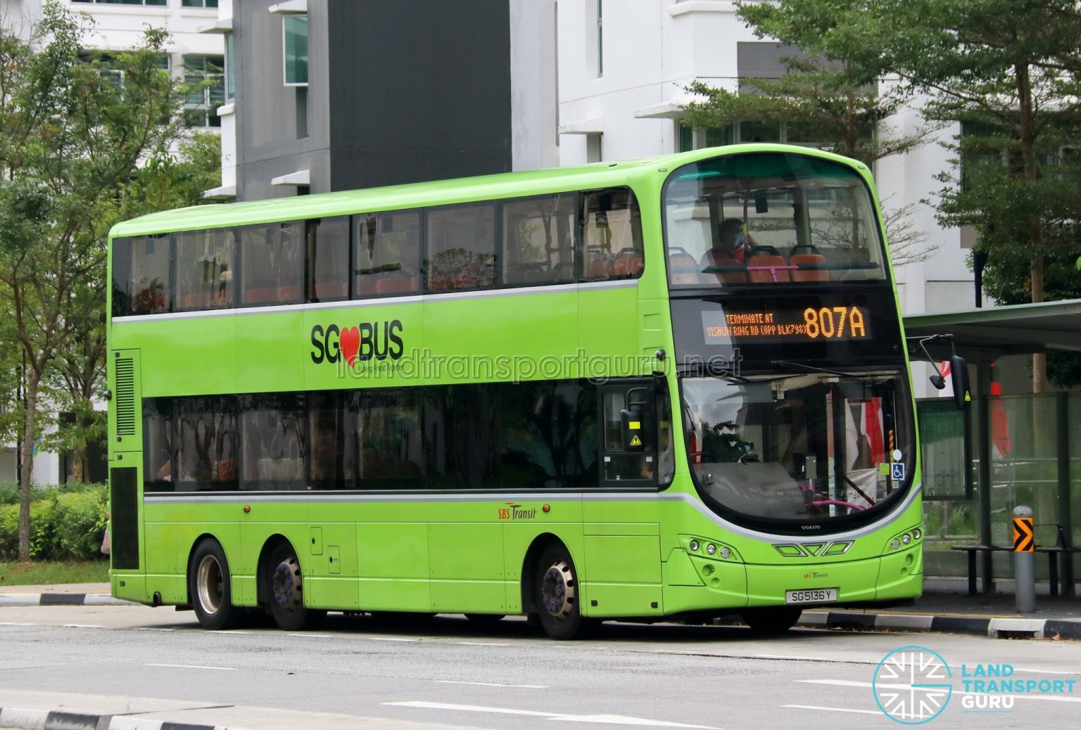 SBS Transit Feeder Bus Service 807A | Land Transport Guru