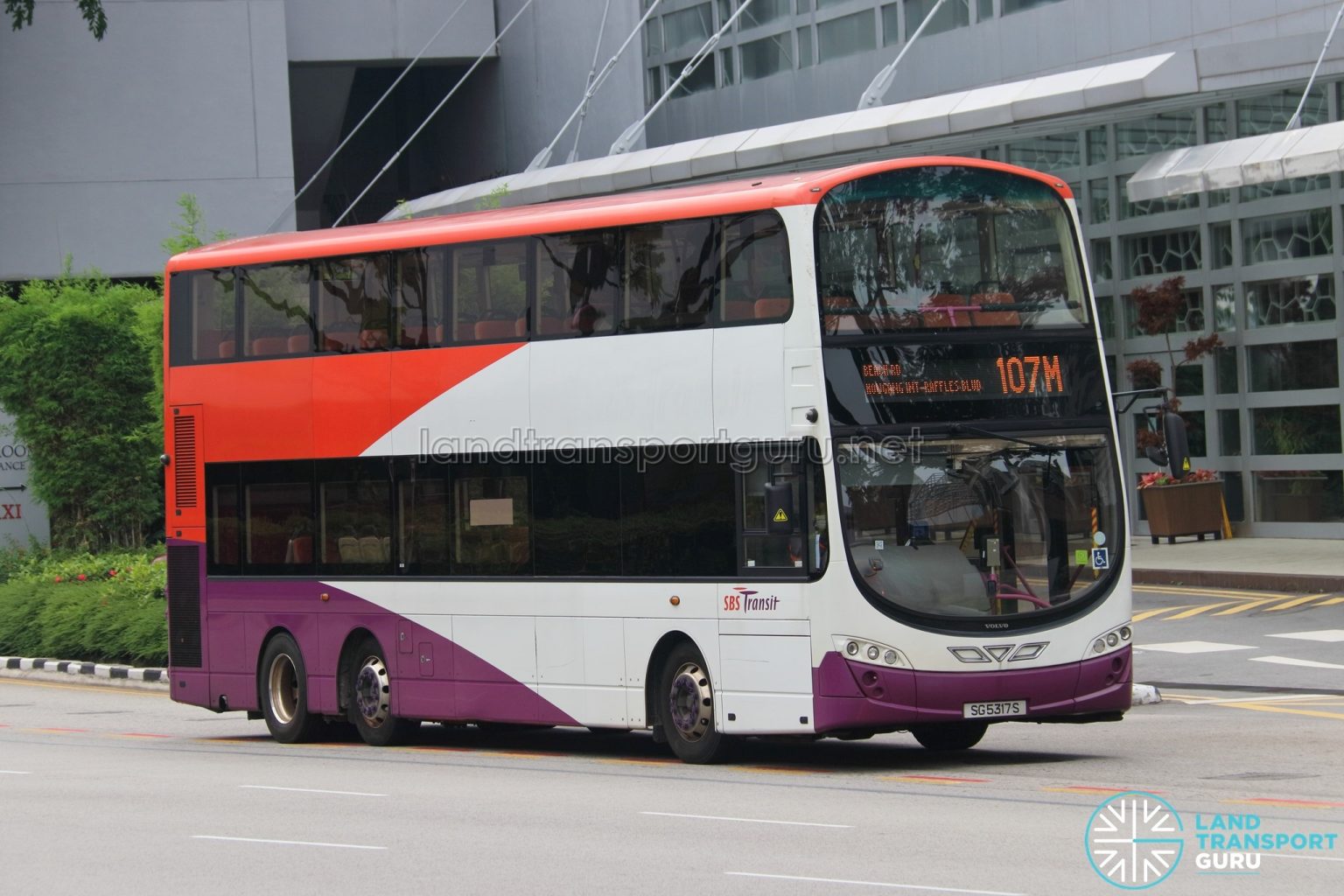 Bus 107M – SBS Transit Volvo B9TL Wright (SG5317S) | Land Transport Guru
