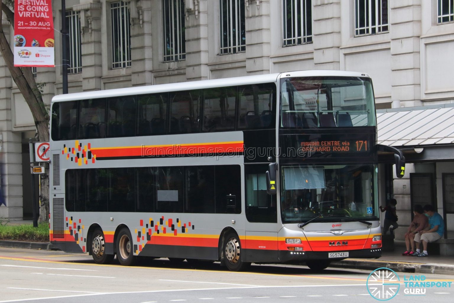 Bus 171 – SMRT Buses MAN A95 (SG5743U) | Land Transport Guru