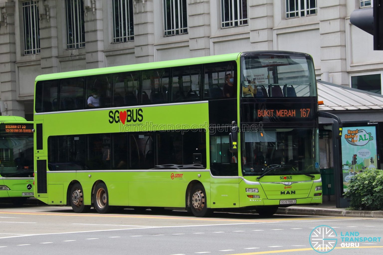 Bus 167 – SMRT Buses MAN A95 (SG5799J) | Land Transport Guru