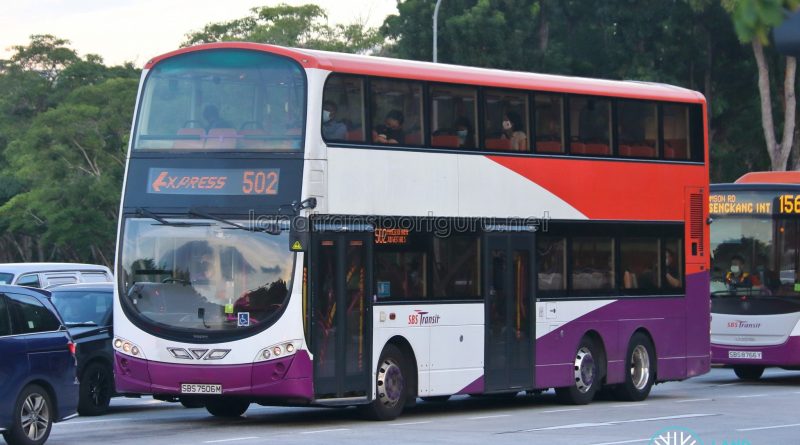 SBS Transit Express Bus 502 | Land Transport Guru