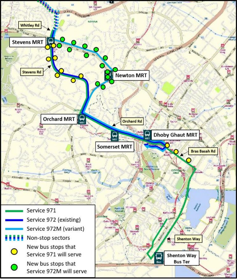[Defunct] SMRT Bus Service 971 | Land Transport Guru