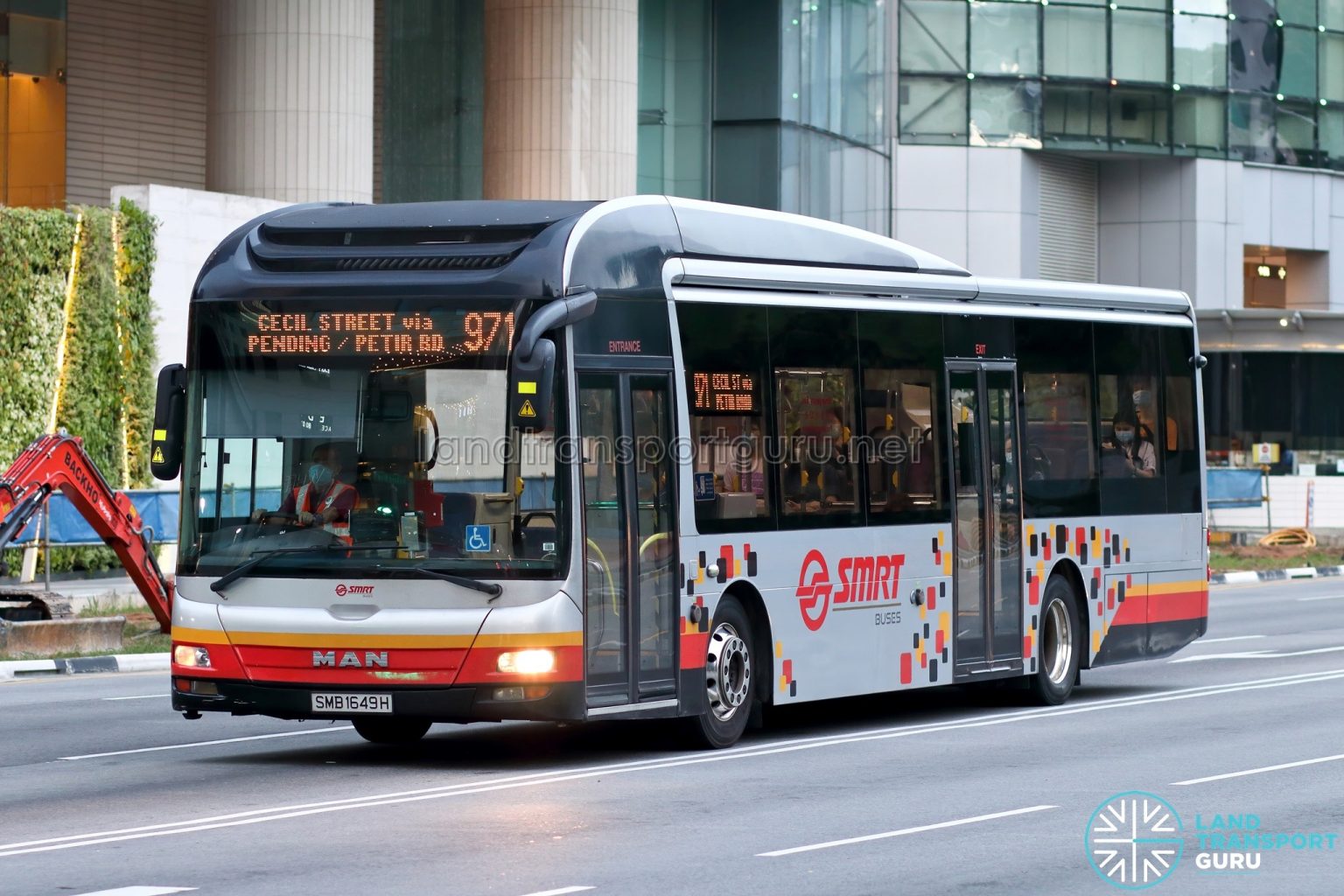 Bus 971 – SMRT Buses MAN A22 (SMB1649H) | Land Transport Guru