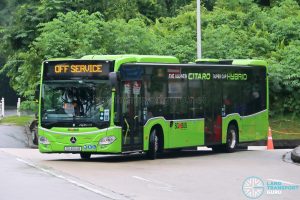 SBS Transit Mercedes-Benz Citaro hybrid (SG4004B) – Off Service | Land ...