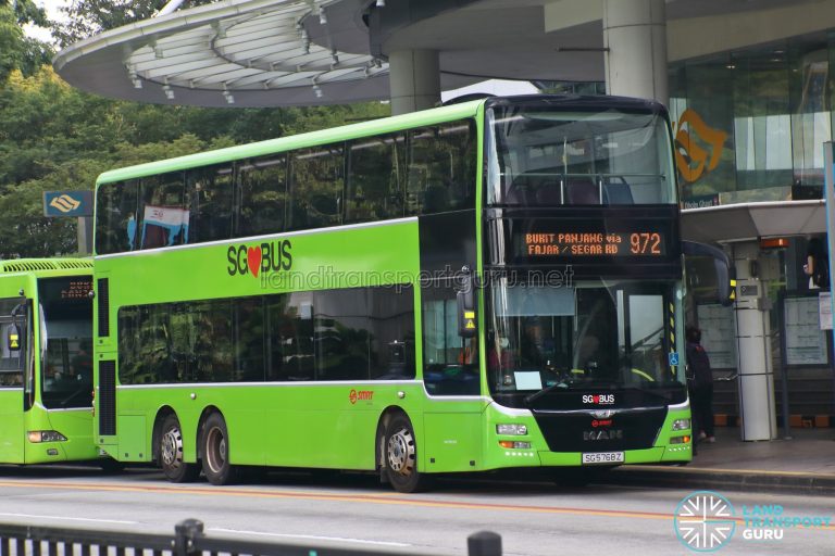 SMRT Bus Service 972 | Land Transport Guru