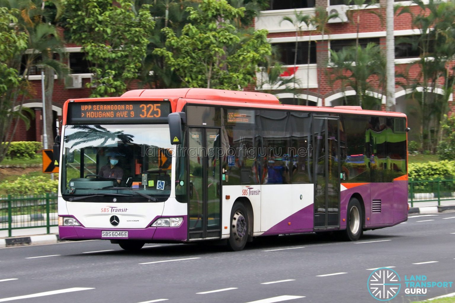 Bus 325 – SBS Transit Mercedes-Benz Citaro (SBS6046E) | Land Transport Guru
