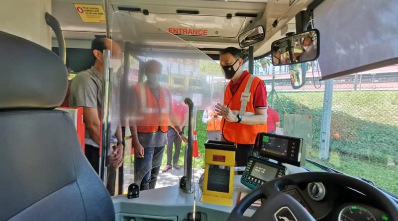 Protective Screens on Public Buses | Land Transport Guru