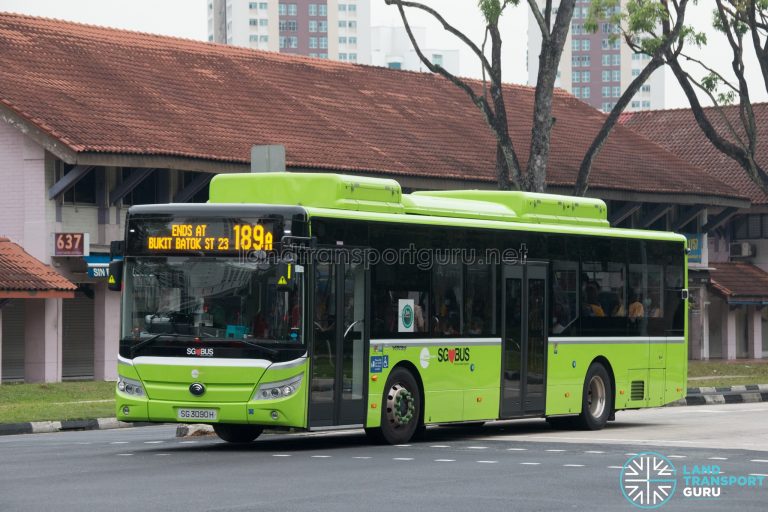 Tower Transit Bus Service 189A | Land Transport Guru