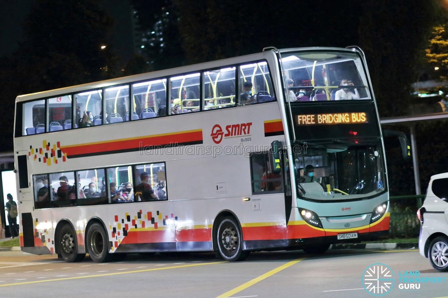NSL Bridging Bus – SMRT Buses Alexander Dennis Enviro500 (SMB5014M ...