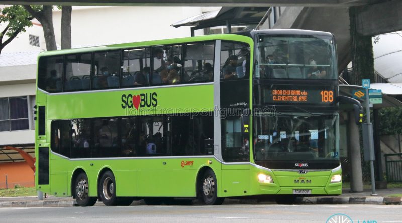 SMRT Bus Service 188 | Land Transport Guru
