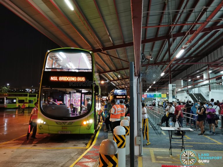 North South Line Rail Bridging Service | Land Transport Guru