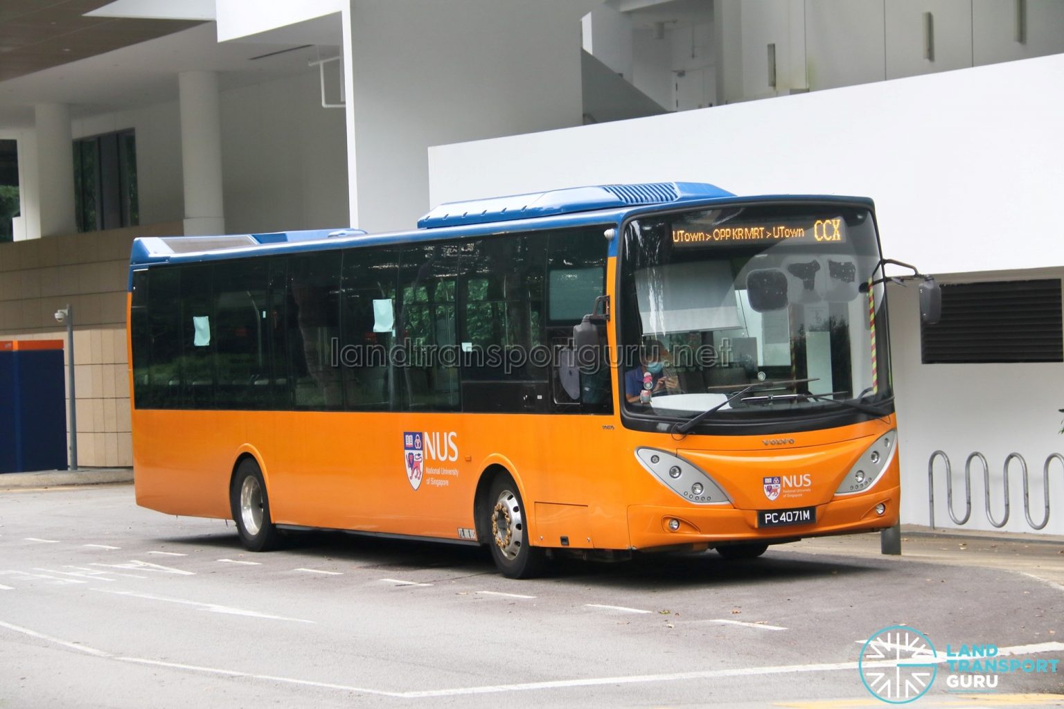 (Defunct) NUS Internal Shuttle Bus CCX | Land Transport Guru