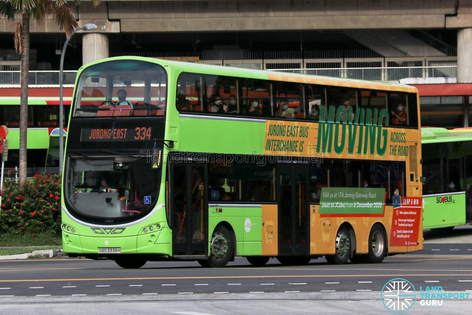 Bus 334 – Tower Transit Volvo B9TL Wright (SBS3338H) | Land Transport Guru