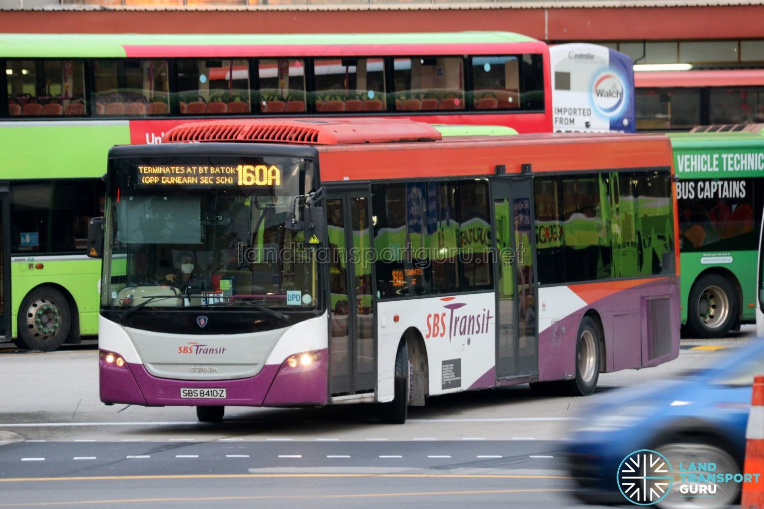 SBS Transit Bus Service 160A | Land Transport Guru