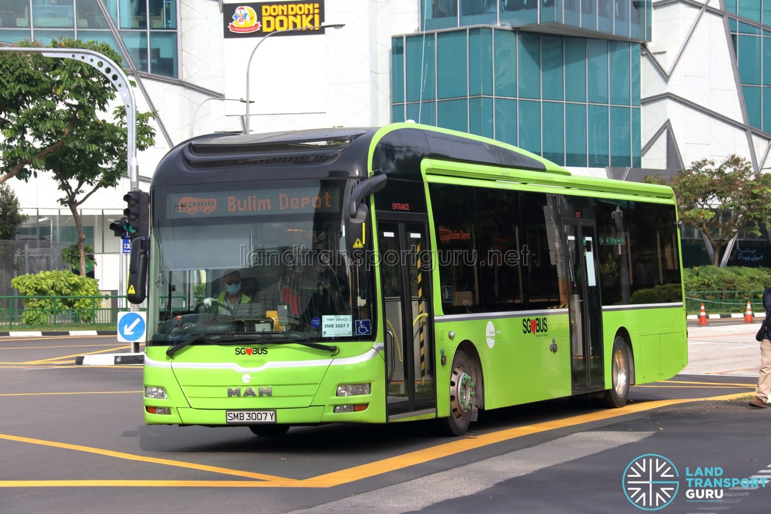 Bulim Depot Ferry Service – Tower Transit MAN A22 (SMB3007Y) | Land Transport Guru