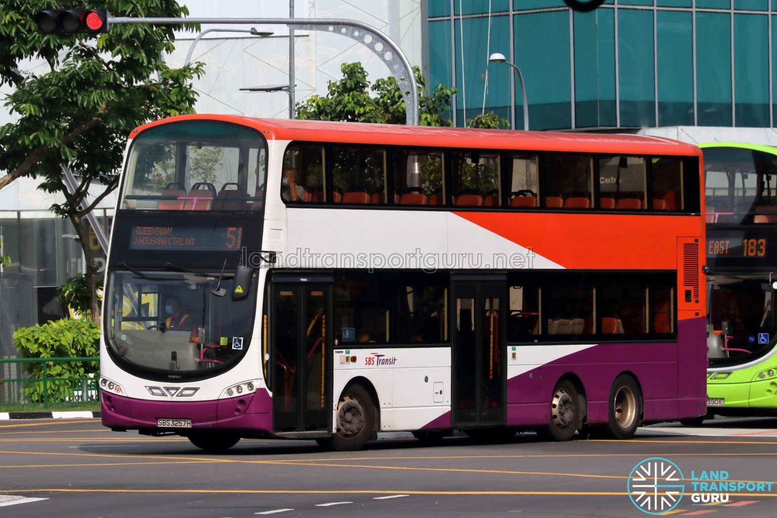 Bus 51 – SBS Transit Volvo B9TL Wright (SBS3257H) | Land Transport Guru