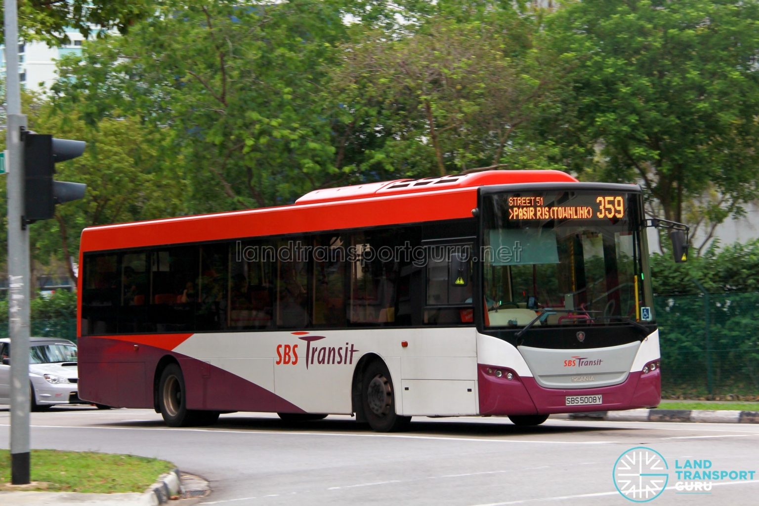 Bus 359 – SBS Transit Scania K230UB Euro V (SBS5008Y) | Land Transport Guru