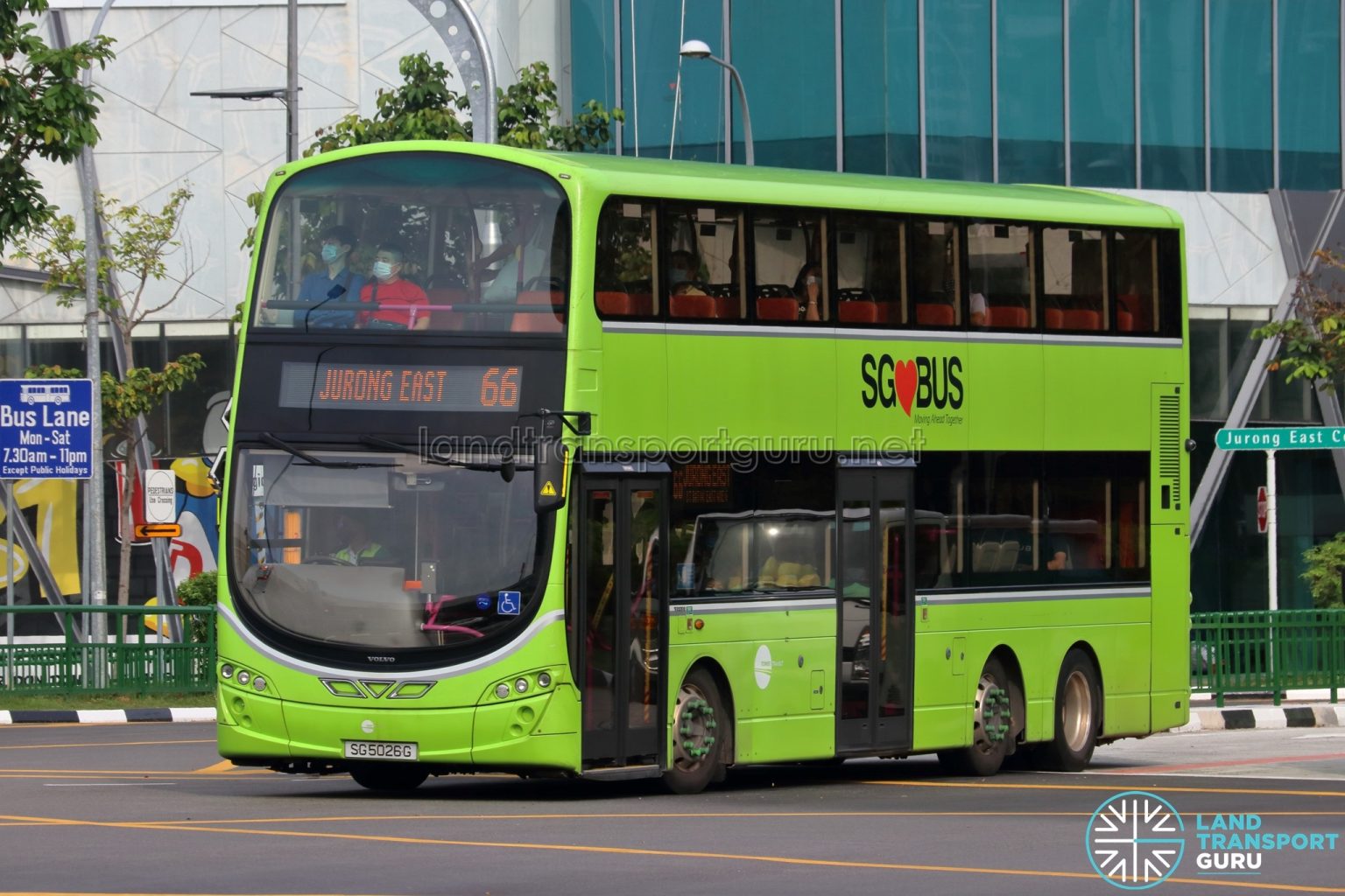 Bus 66 – Tower Transit Volvo B9TL Wright (SG5026G) | Land Transport Guru