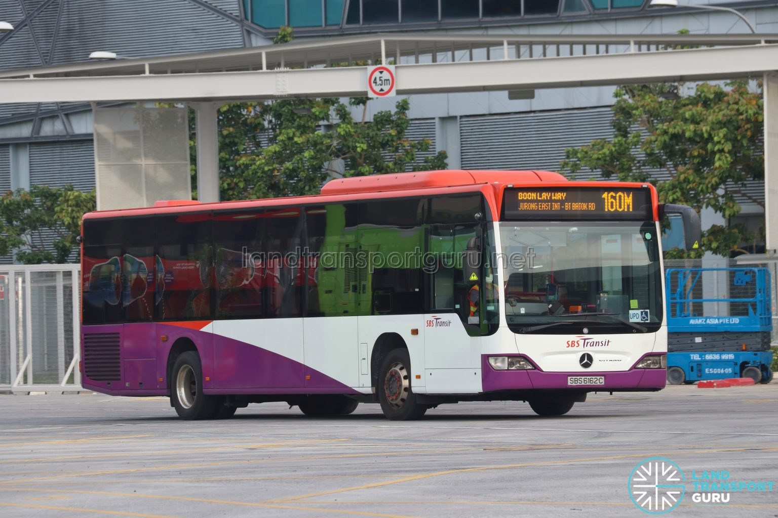 Bus 160M – SBS Transit Mercedes-Benz Citaro (SBS6162C) | Land Transport ...