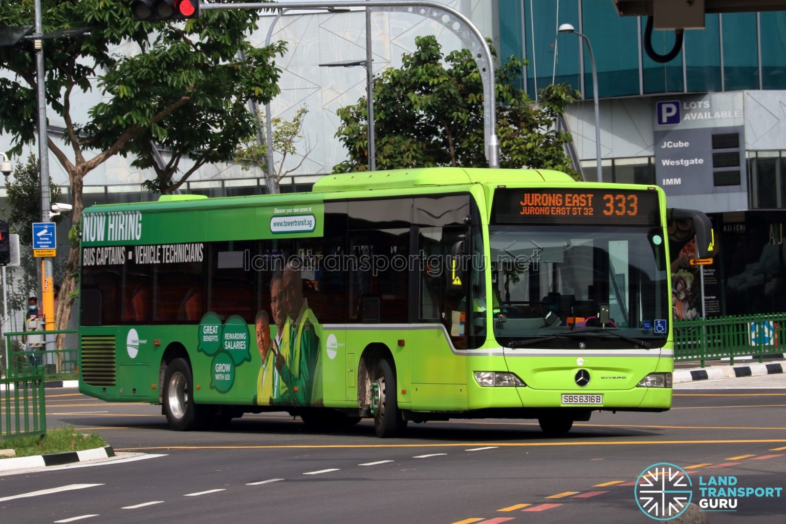 Bus 333 – Tower Transit Mercedes-Benz Citaro (SBS6316B) | Land ...