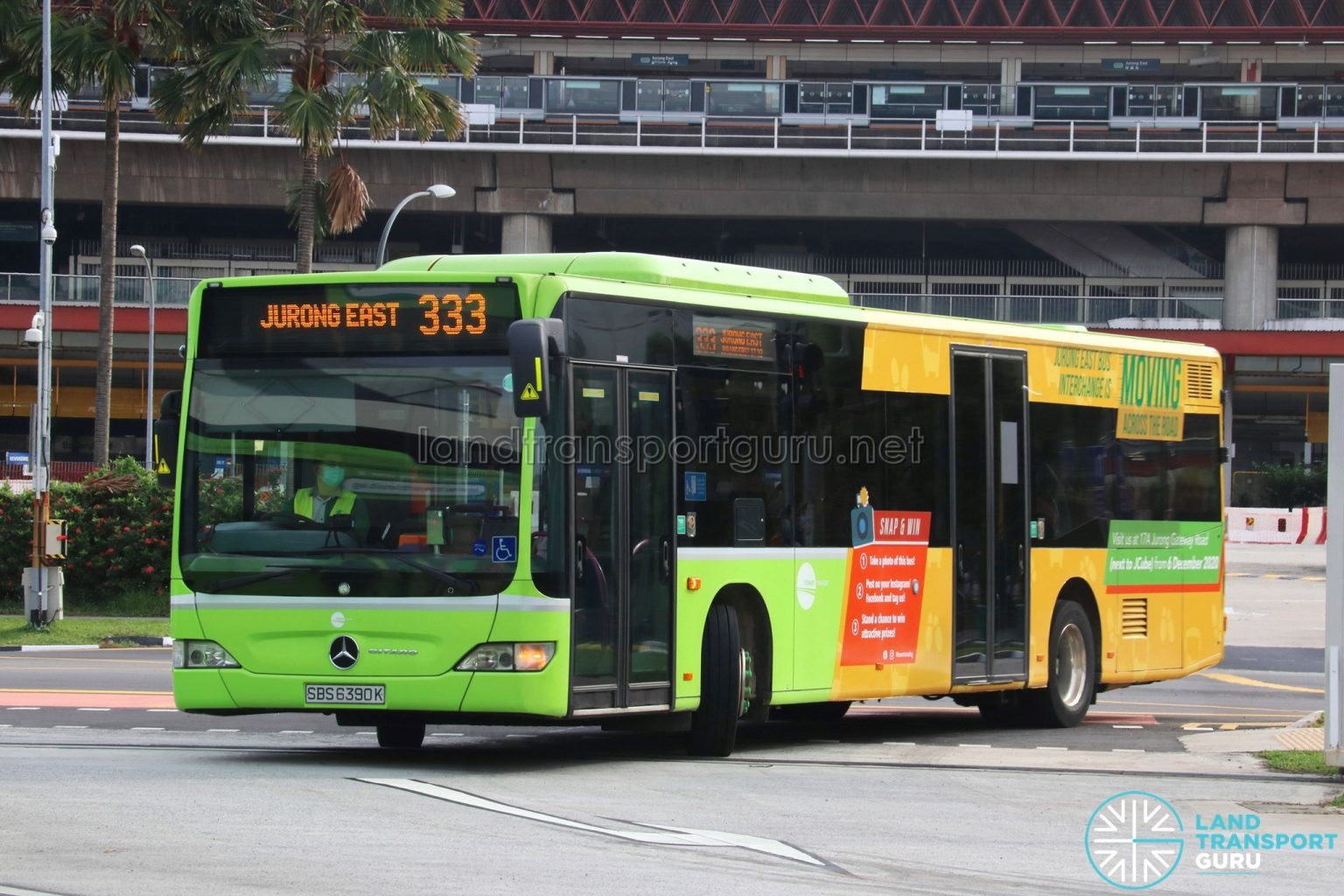 Bus 333 – Tower Transit Mercedes-Benz Citaro (SBS6390K) | Land ...