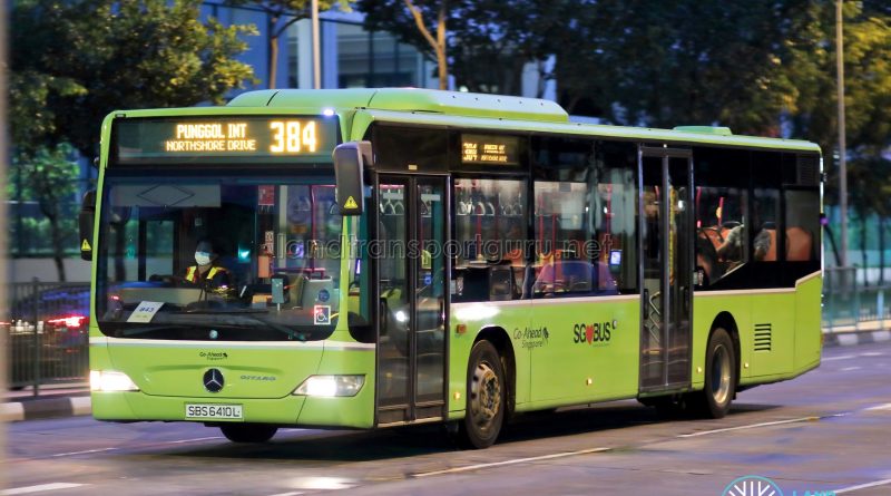 Go-Ahead Feeder Bus Service 384 | Land Transport Guru