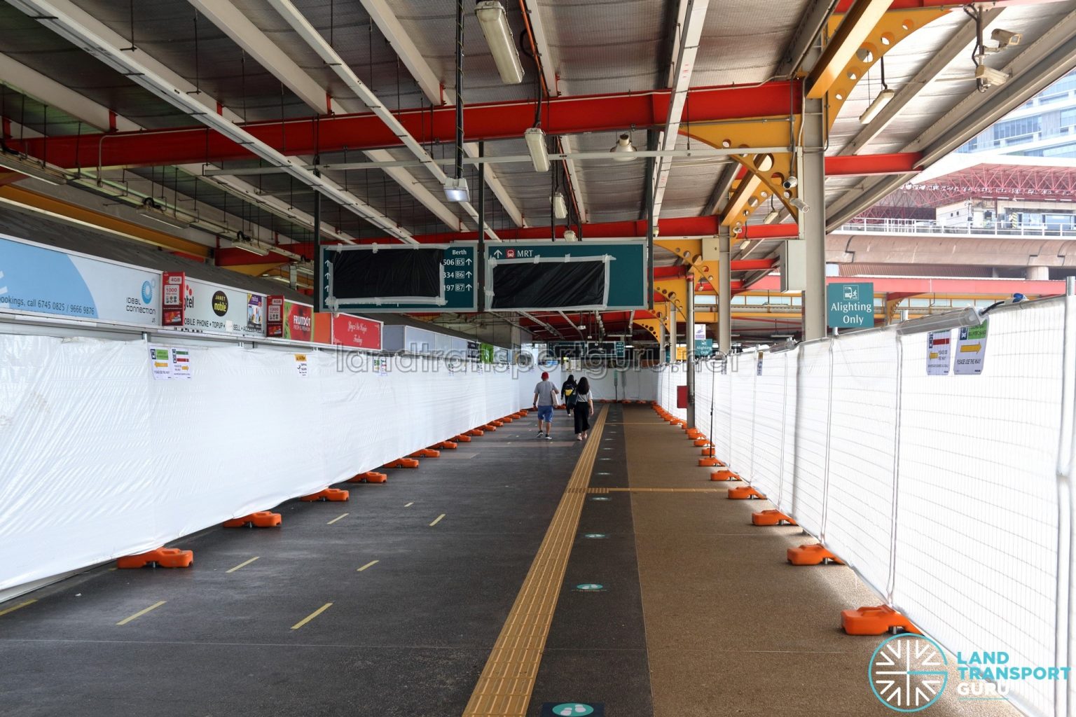 Defunct Jurong East Temporary Bus Interchange – Walkway between Jurong ...