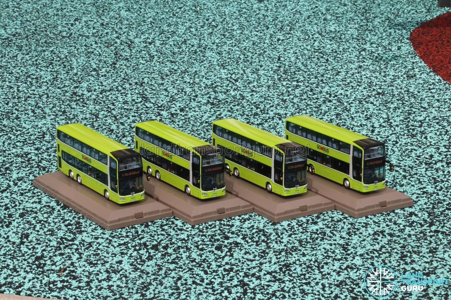 Knackstop MAN A95 Euro 6 Diecast Bus (14) | Land Transport Guru