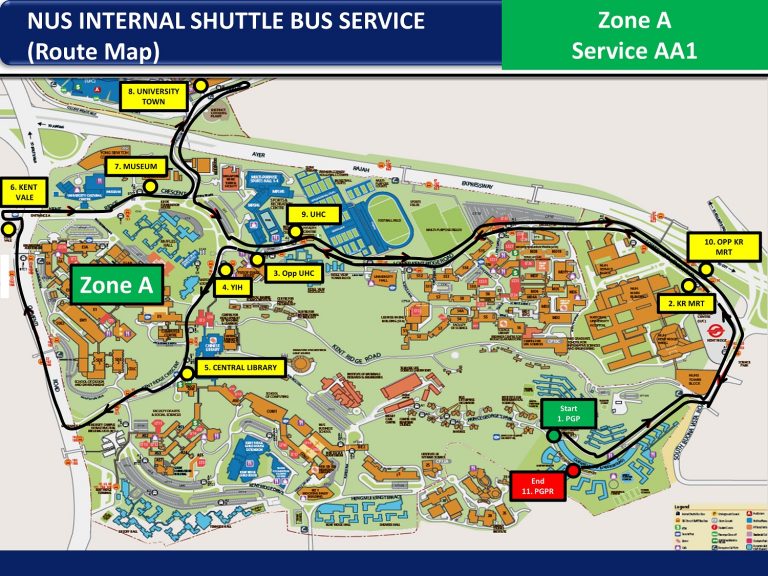 (Defunct) NUS Internal Shuttle Bus AA1 | Land Transport Guru