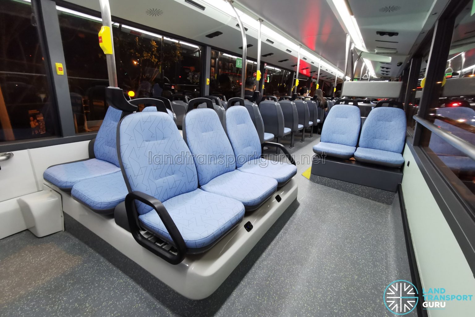 MAN A95 Euro 6 (3-door) Interior – Upper Deck Rear Seating | Land ...