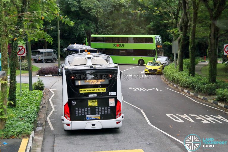 Autonomous Bus Trial @ Science Park 2 | Land Transport Guru
