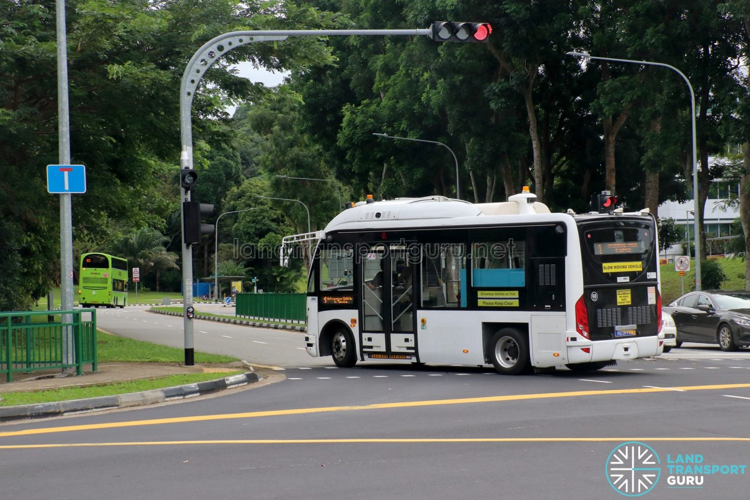 Autonomous Bus Trial @ Science Park 2 | Land Transport Guru