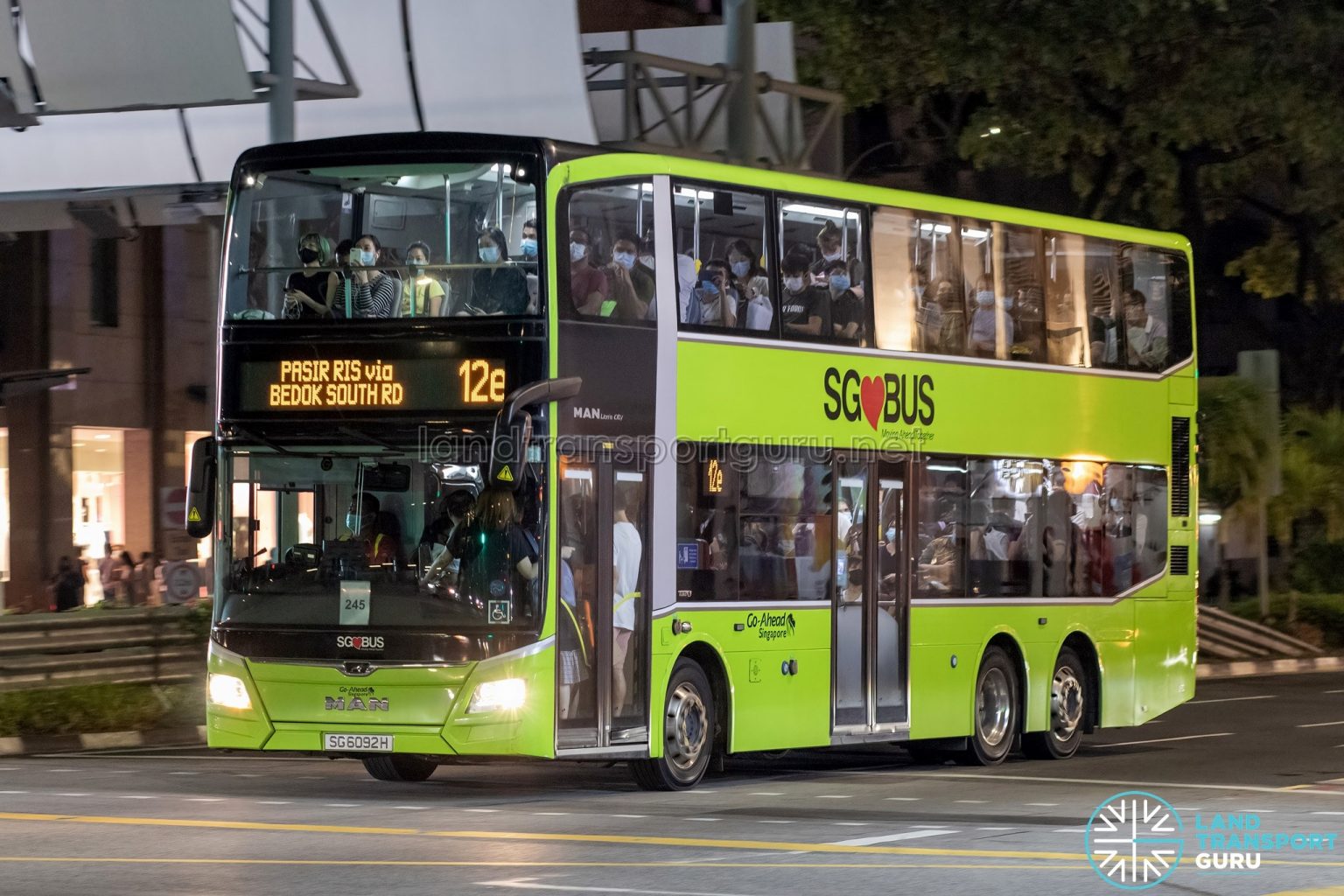 Express 12e – Go-Ahead Singapore MAN A95 Euro 6 (SG6092H) | Land ...