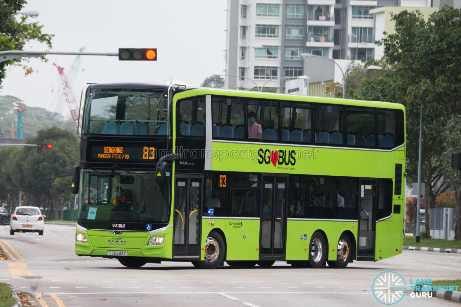 Bus 83 – Go-Ahead Singapore MAN A95 (Euro 6 3-Door) (SG6283Z) | Land ...