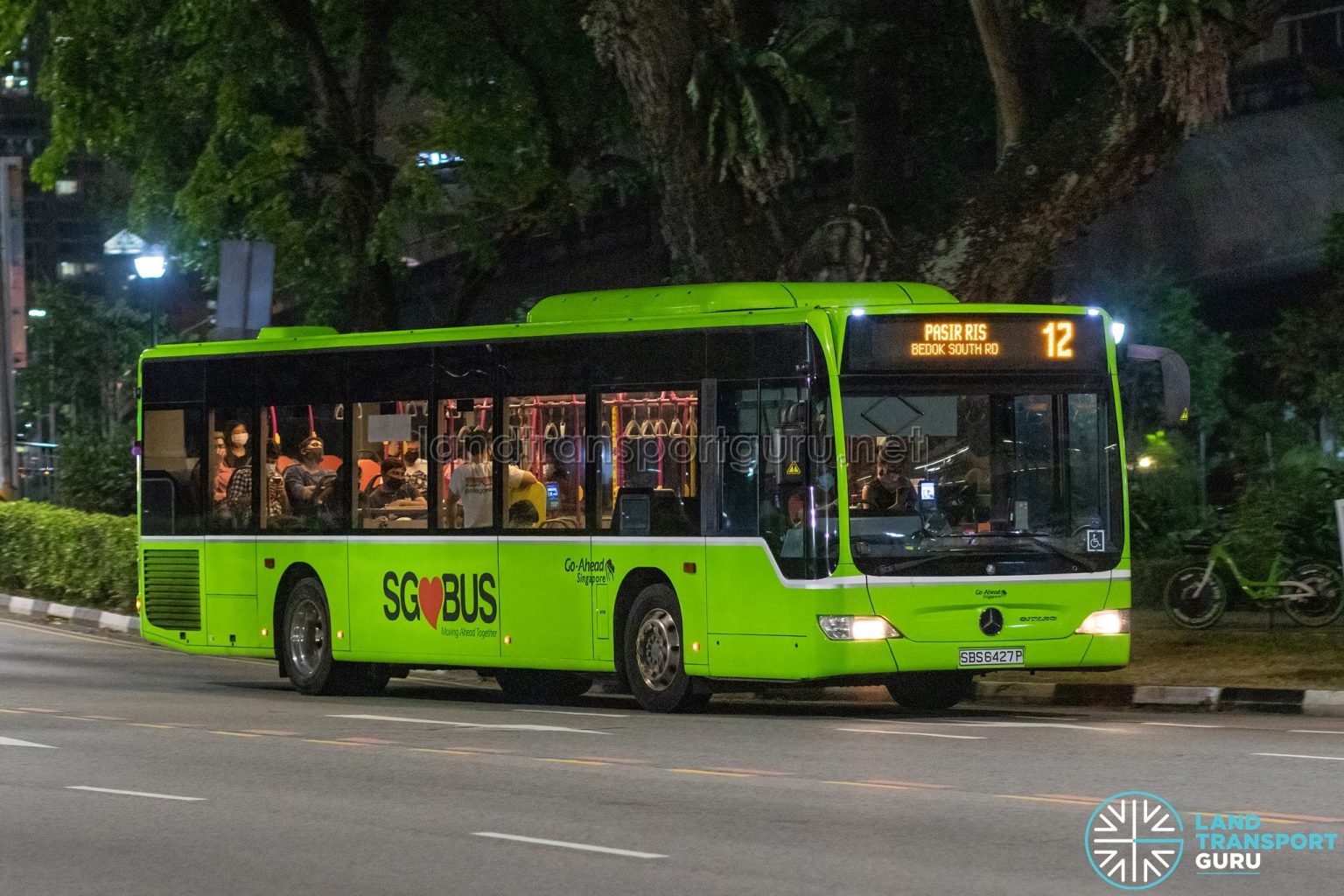 Bus 12 – Go-Ahead Singapore Mercedes-Benz Citaro (SBS6427P) | Land ...
